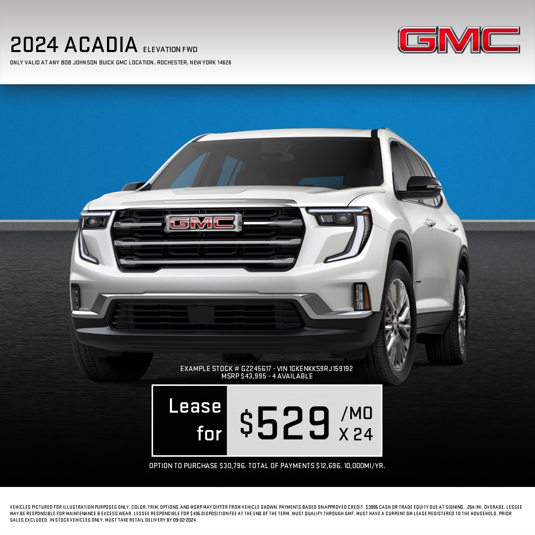 Bob Johnson Buick GMC South - Rochester / Henrietta - Bob Johnson Auto ...